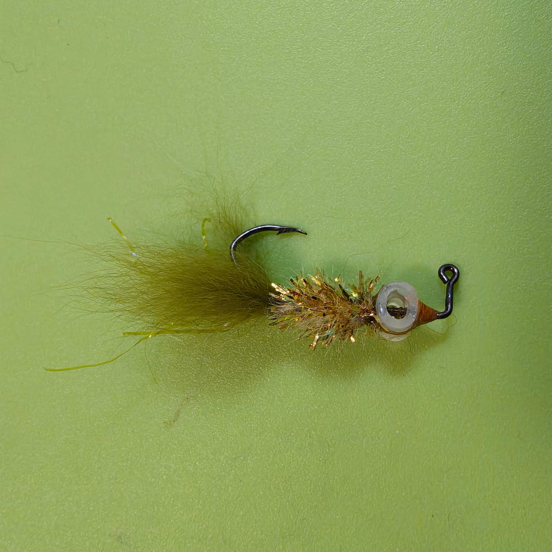 New hair jig tying technique for Crappie Nibbles and other paste baits ...